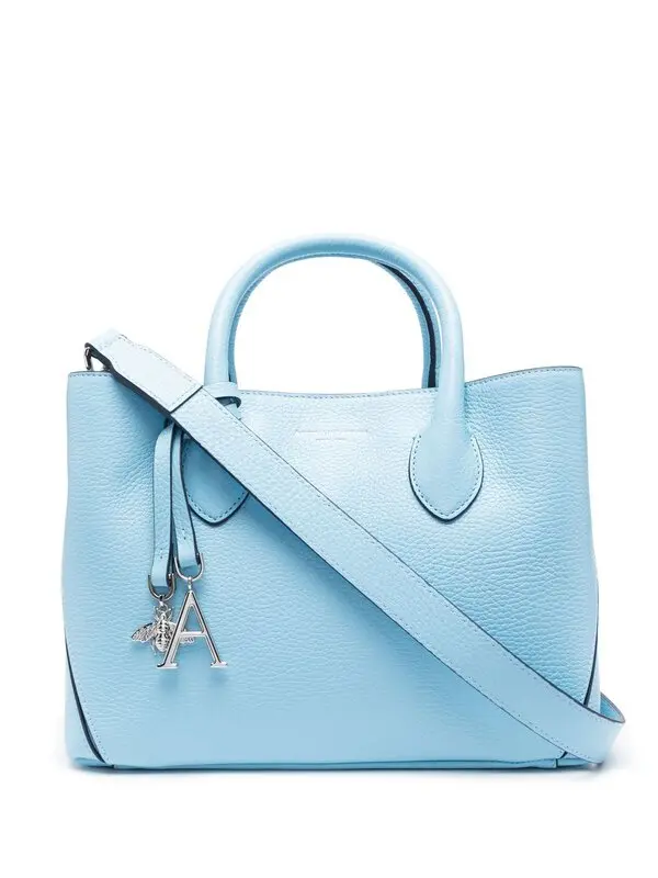 ASPINAL OF LONDON London Azure Midi Tote-bag - Blue