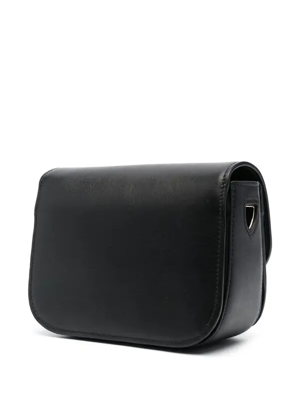 ASPINAL OF LONDON Ella Smooth Crossbody Bag - Black