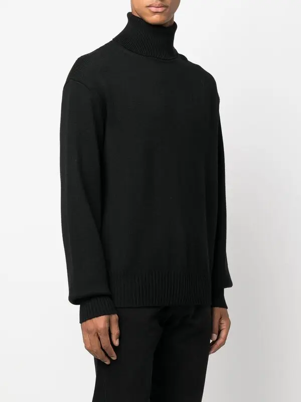 Off-White Roll-neck Wool Jumper