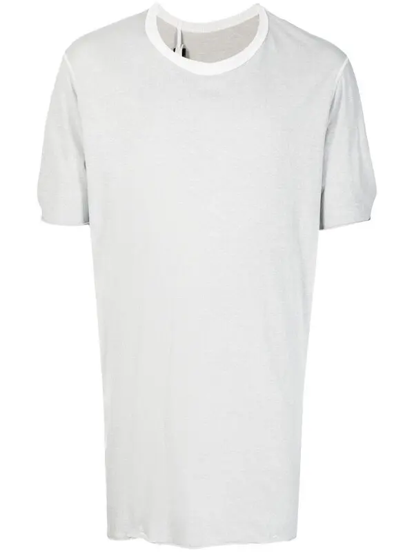 Boris Bidjan Saberi Round-neck Cotton T-shirt