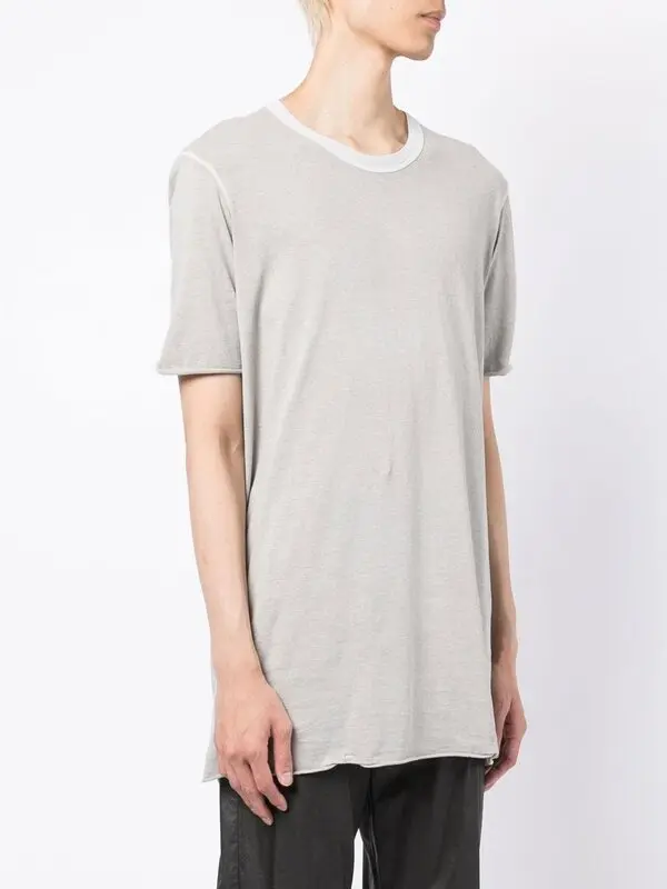Boris Bidjan Saberi Round-neck Cotton T-shirt