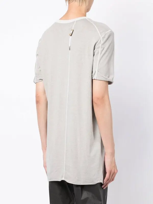 Boris Bidjan Saberi Round-neck Cotton T-shirt