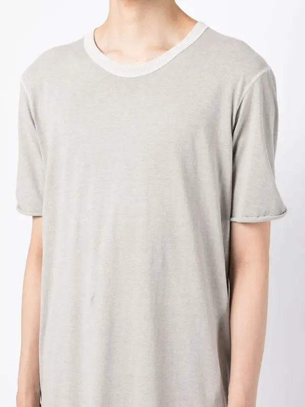 Boris Bidjan Saberi Round-neck Cotton T-shirt