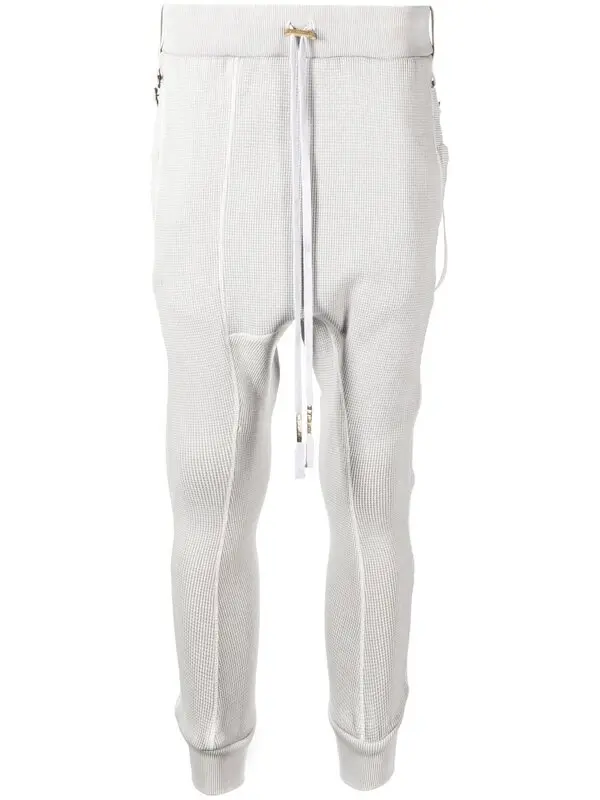 Boris Bidjan Saberi Crop-crotch Detail Track Pants
