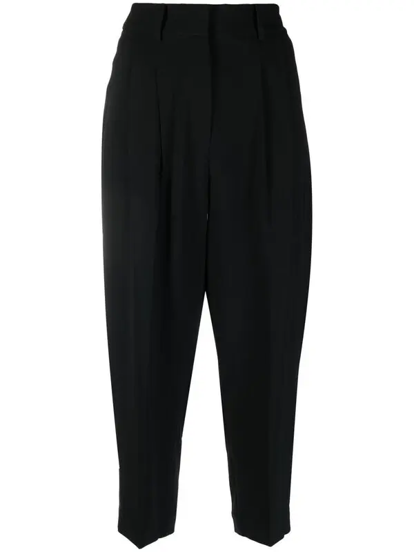 Michael Kors High-waisted Cropped Trousers