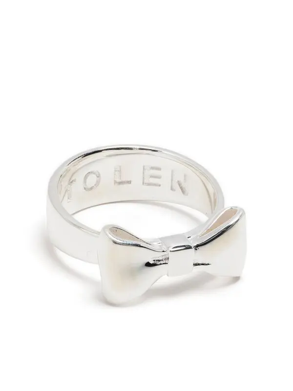 STOLEN GIRLFRIENDS CLUB Bow Ring - Silver