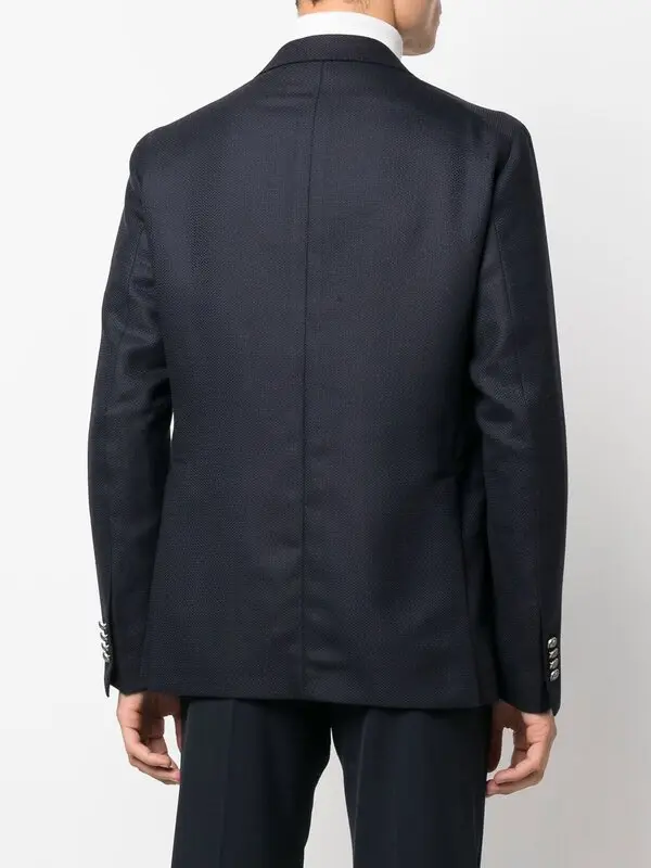 Tagliatore Virgin Wool Single-breasted Blazer