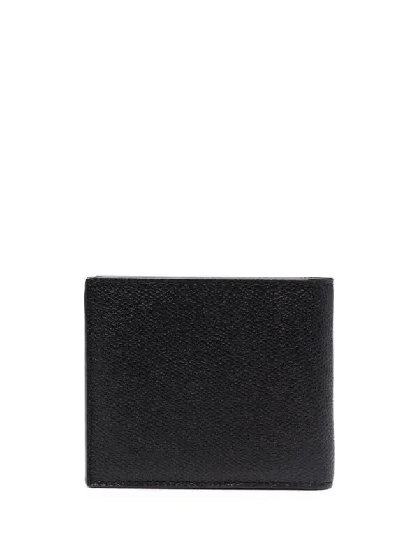 VALEXTRA Pebbled Folding Wallet