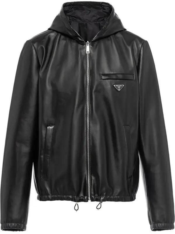 Prada Reversible Hooded Jacket - Black