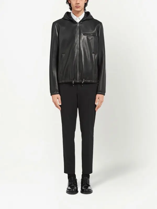 Prada Reversible Hooded Jacket - Black