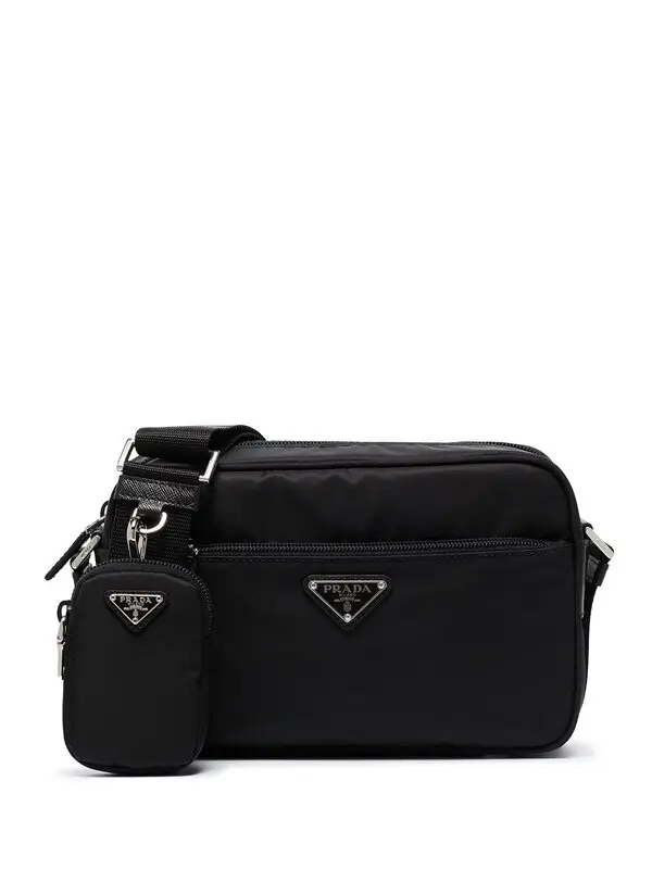 Prada Re-nylon Crossbody Bag - Black