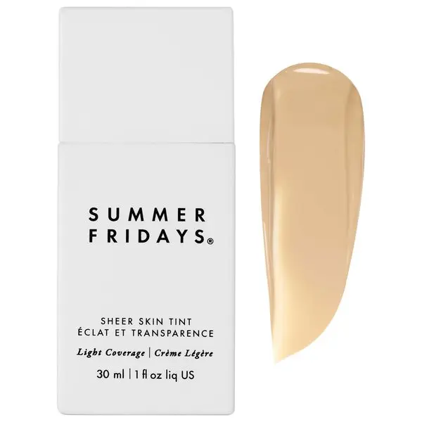 Summer Fridays Sheer Skin Tint With Hyaluronic Acid + Squalane - Shade 1