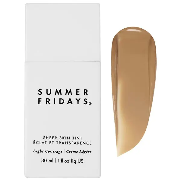 Summer Fridays Sheer Skin Tint With Hyaluronic Acid + Squalane - Shade 4