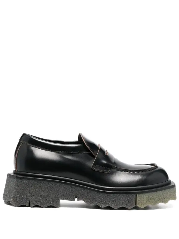 Off-White Calf Sponge Loafers