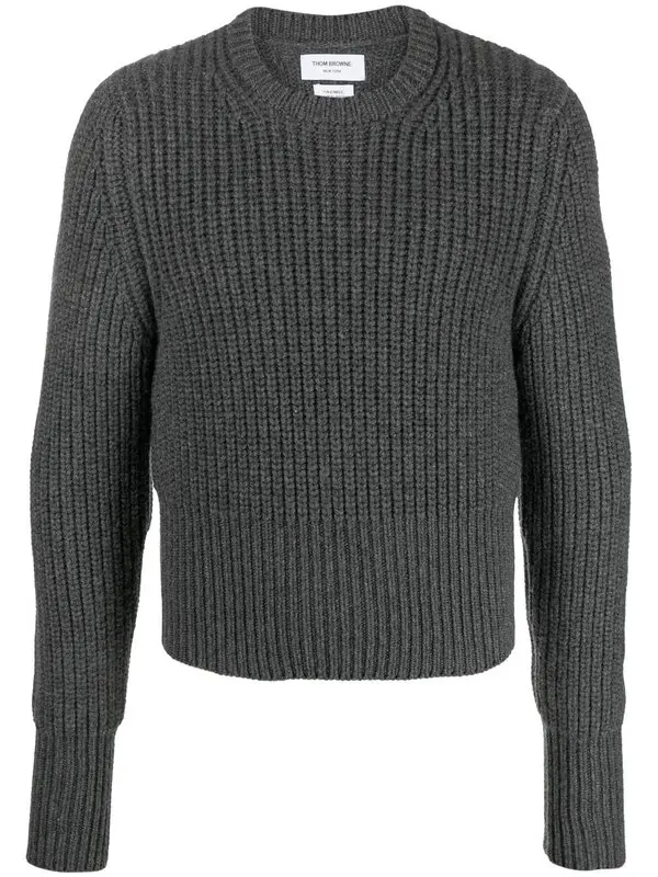 Thom Browne Waffle-knit Cashmere Sweater