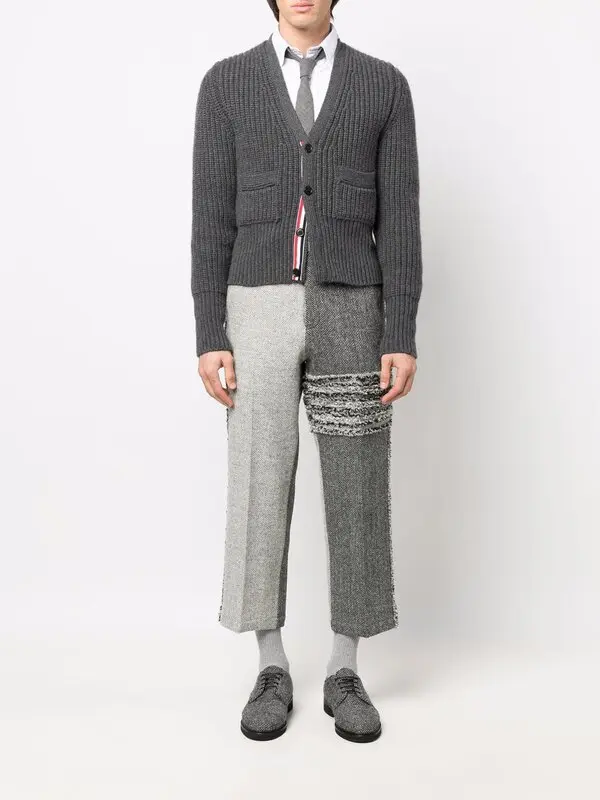 Thom Browne Patch-pocket Cashmere Cardigan