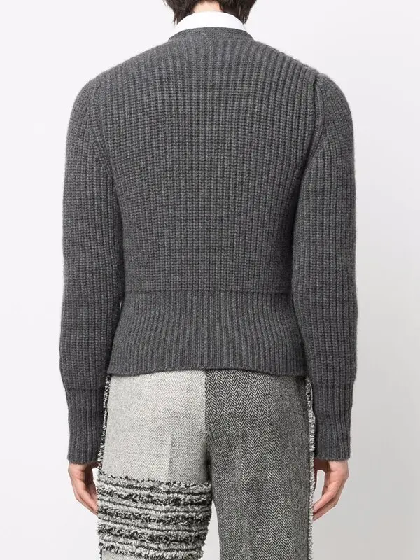 Thom Browne Patch-pocket Cashmere Cardigan