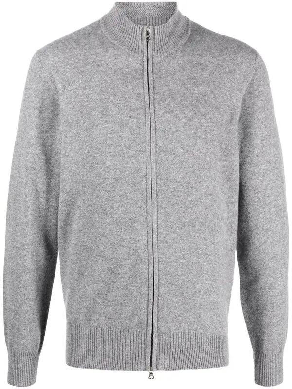 Orlebar Brown Zipped-up Knit Cardigan