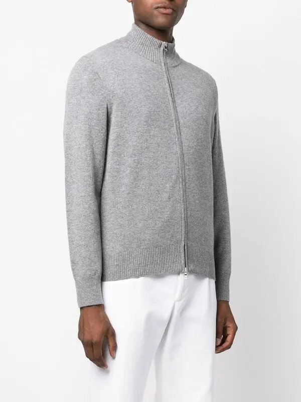 Orlebar Brown Zipped-up Knit Cardigan