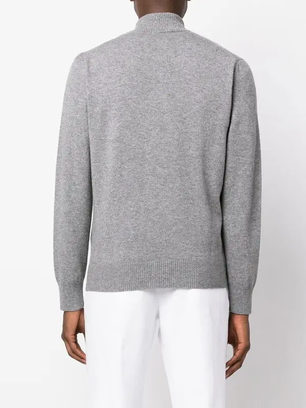 Orlebar Brown Zipped-up Knit Cardigan