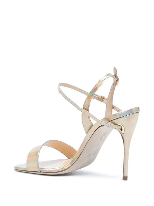 Jennifer Chamandi Tommaso Leather Sandals