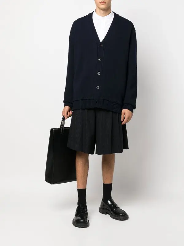 MAISON MARGIELA V-neck Cardigan - Blue