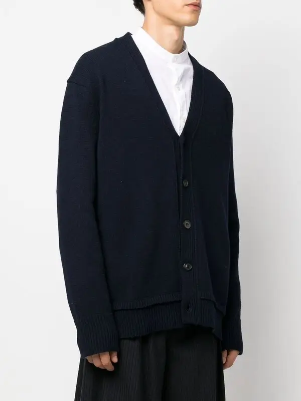 MAISON MARGIELA V-neck Cardigan - Blue