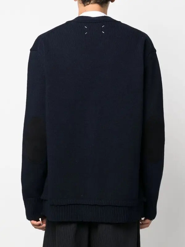 MAISON MARGIELA V-neck Cardigan - Blue