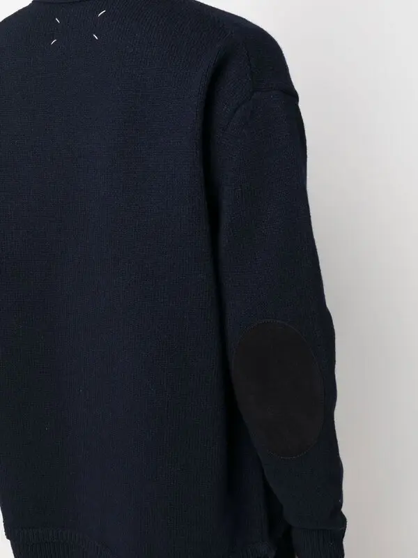MAISON MARGIELA V-neck Cardigan - Blue