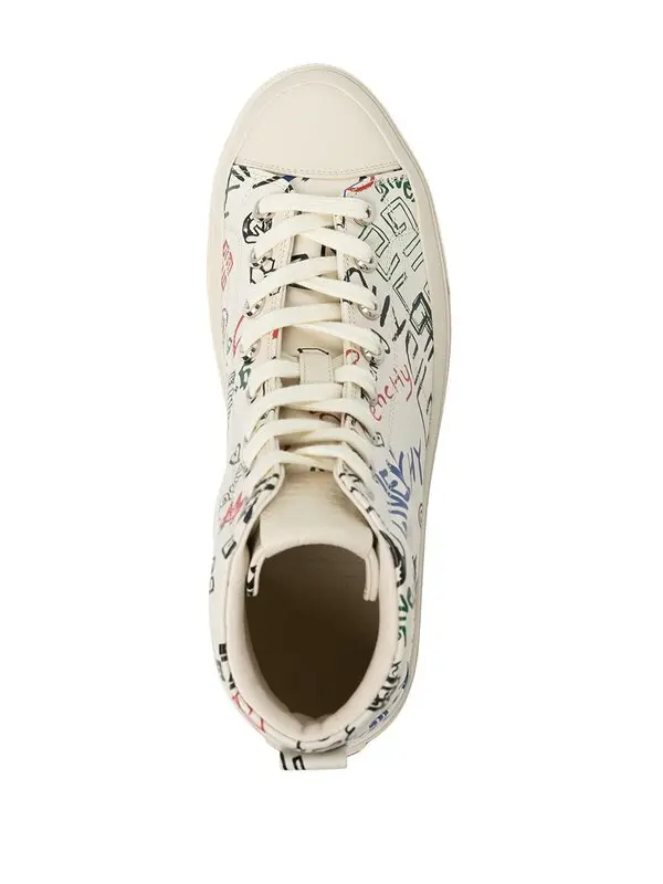 Givenchy City Logo-print Leather Sneakers