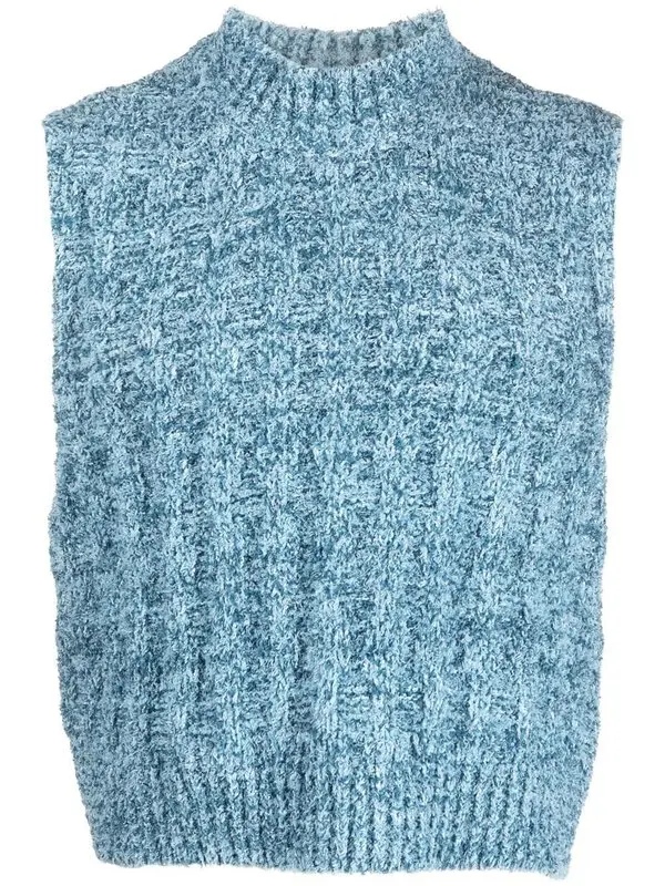 MAISON MARGIELA Bouclé Knitted Vest