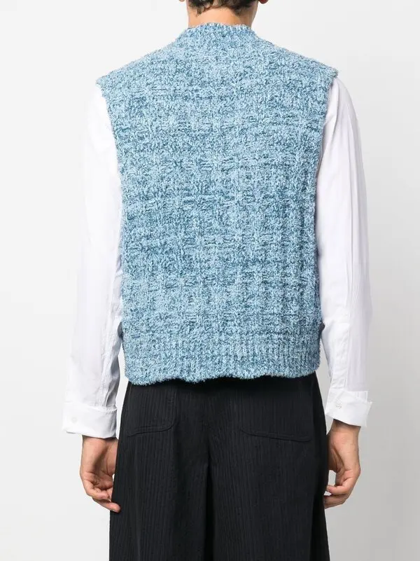 MAISON MARGIELA Bouclé Knitted Vest