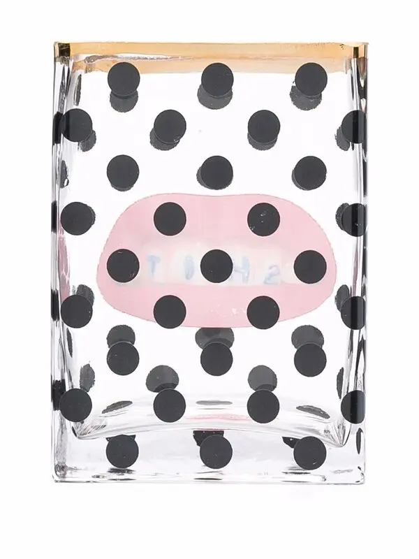 SELETTI Toiled Paper Glass Vase