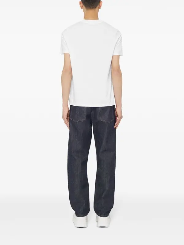 JIL SANDER Round-neck Short-sleeve T-shirt - White