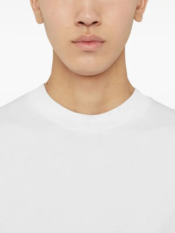 JIL SANDER Round-neck Short-sleeve T-shirt - White