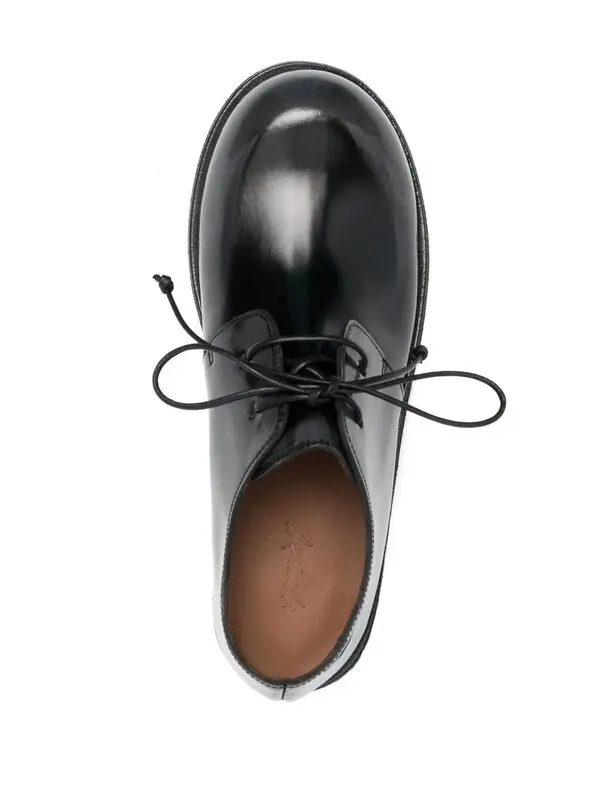 Marsèll Muso Leather Derby Shoes - Black