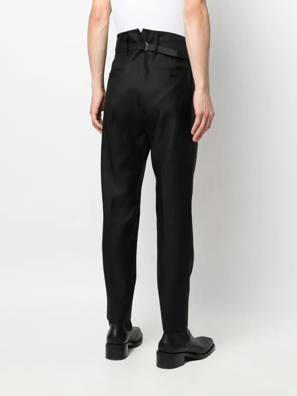 Dsquared2 High-waisted Tailored Tuxedo Trousers