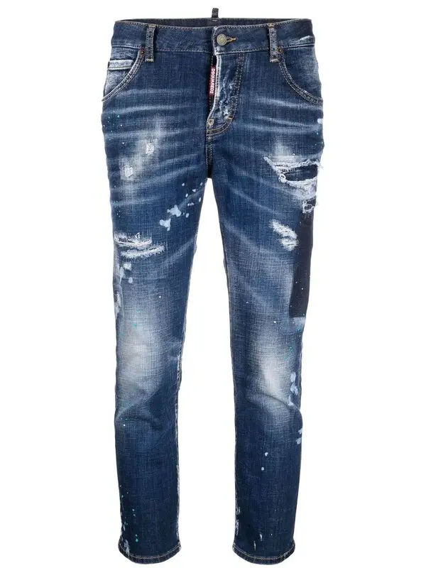 Dsquared2 Distressed Skinny Jeans