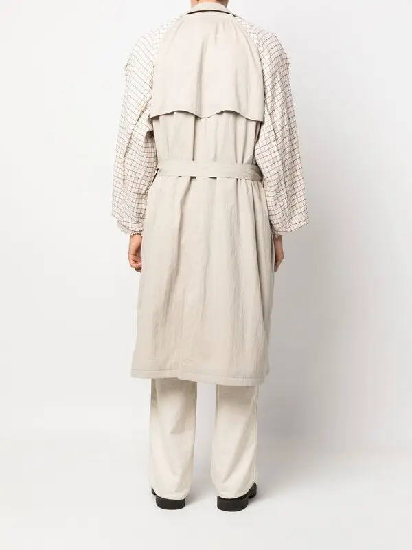 MAISON MARGIELA Spliced Belted Trench Coat