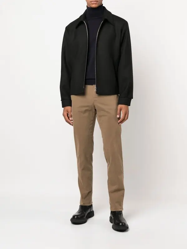 PT TORINO Straight-leg Trousers - Brown