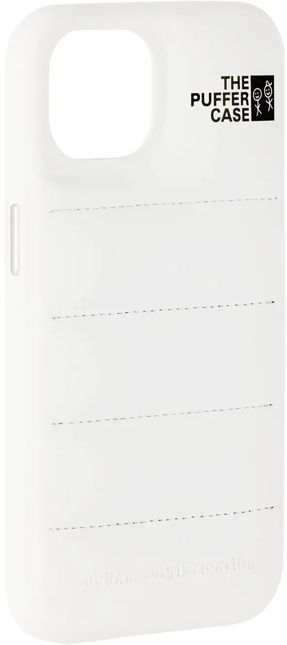 URBAN SOPHISTICATION - Urban Sophistication White 'The Puffer Case' IPhone 13 Case