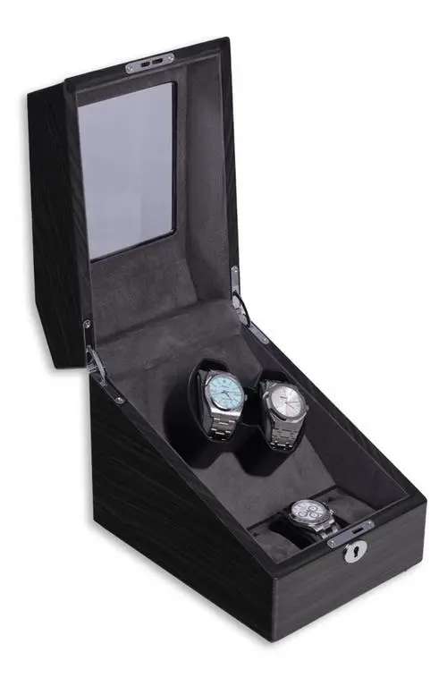 BEY-BERK Submariner Two-watch Winder & Case