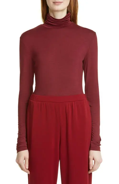 Max Mara Jersey Turtleneck Top