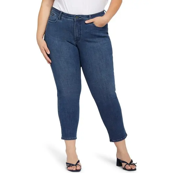 NYDJ Stella High Waist Ankle Tapered Jeans - Rendezvous