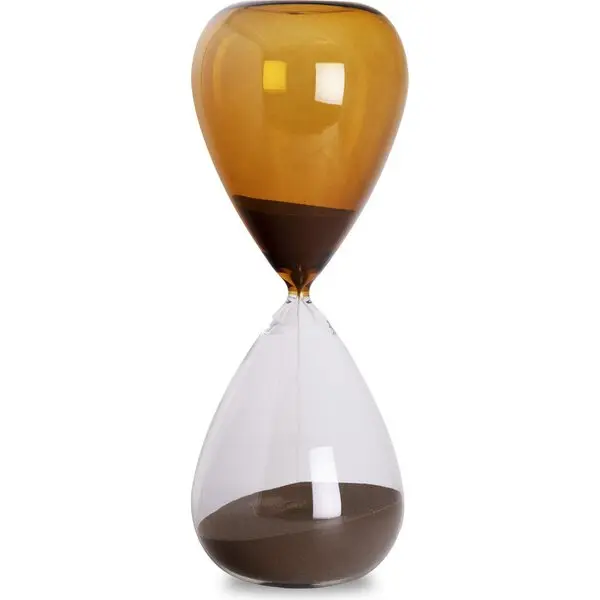 BEY-BERK 90-minute Hourglass Sand Timer - Amber