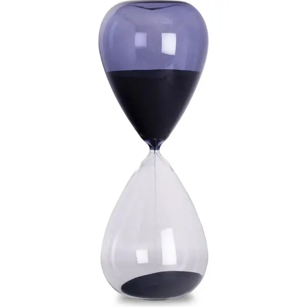 BEY-BERK 90-minute Hourglass Sand Timer - Blue