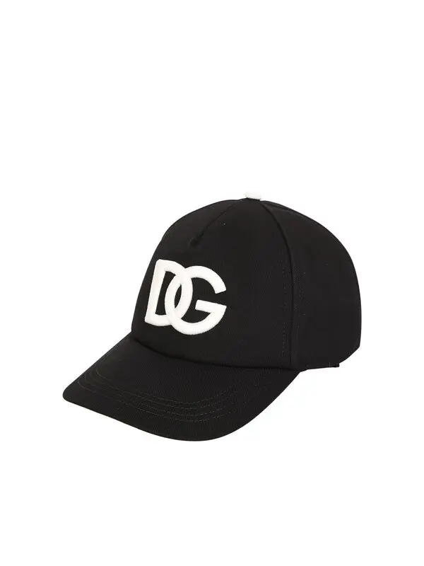 Dolce & Gabbana Baseball Cap With Embroidered Logo By