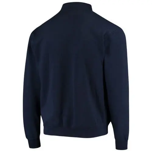 COLOSSEUM Montana State Bobcats Tortugas Logo Quarter-zip Jacket - Navy