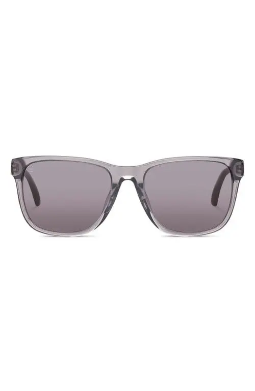 Toms Austin Polarized Square Sunglasses - Grey Crystal/ Dark Grey
