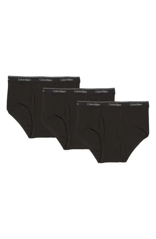 Calvin Klein 3-pack Cotton Classics Briefs - Black